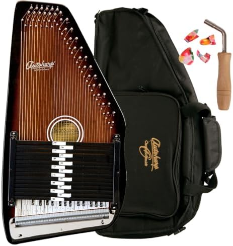 Amazon.com: Oscar Schmidt, 36-String Autoharp (OS21CE) : Musical ...