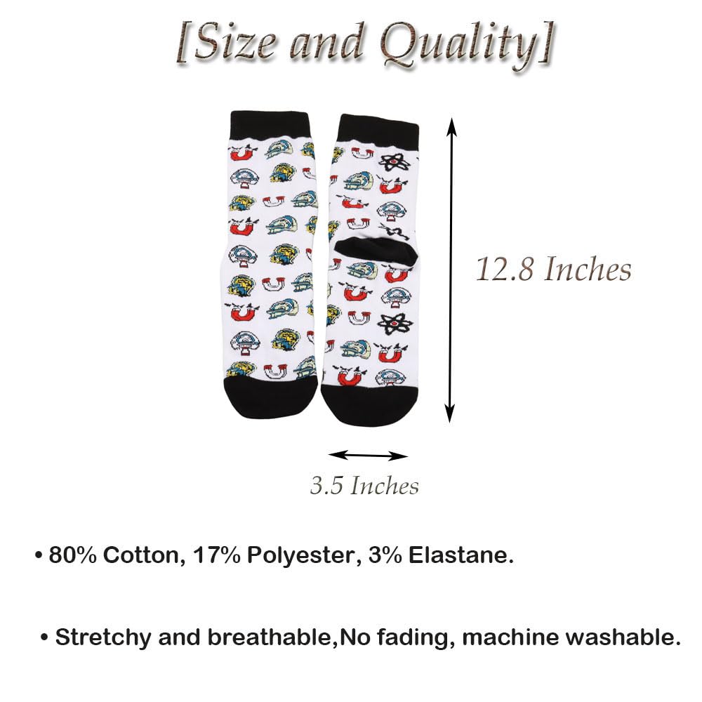 Snapklik.com : 2 Pairs MRI Tech Socks Rad Tech Gift MRI Tech ...
