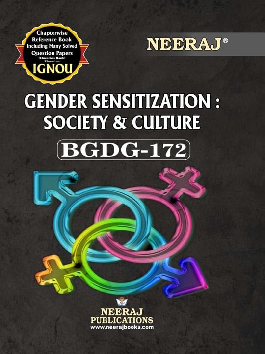 Buy NEERAJ BGDG-172 Gender Sensitization: Society & Culture-IGNOU ...