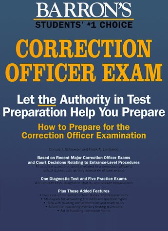 How to Prepare for the Correction Officer Examination (BARRON'S ...