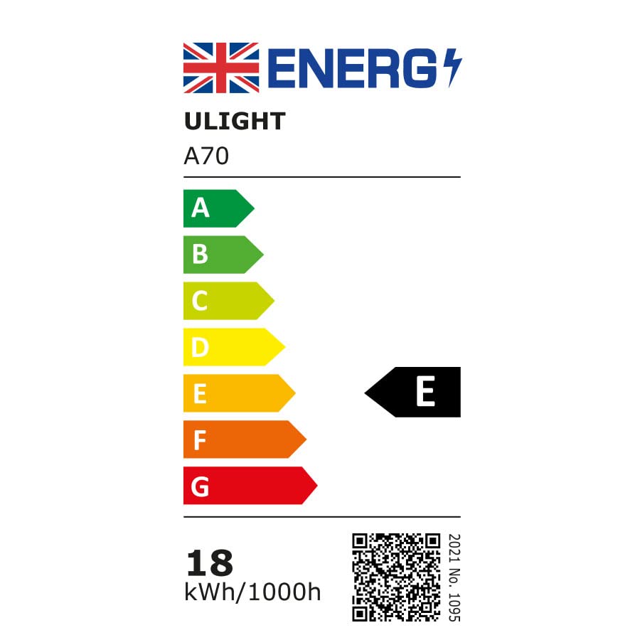 TBE LIGHTING 20W LED A80 Bulb - E27 Standard Screw Fitting, 150w ...