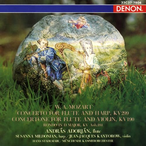 Play W. A. Mozart: Concerto for Flute and Harp by Andras Adorjan ...
