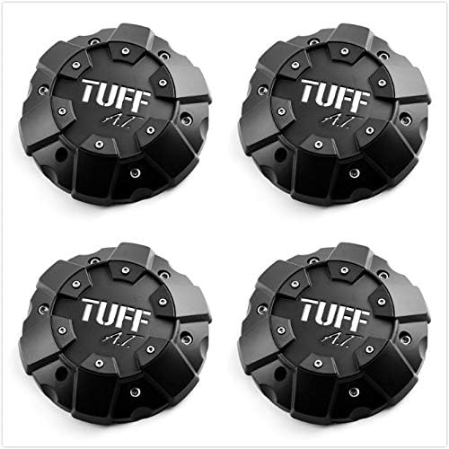 Amazon.com: Moossi 4PCS TUFF at Wheel Center Cap Hub Caps, C611901 C706901 Matte Black : Automotive