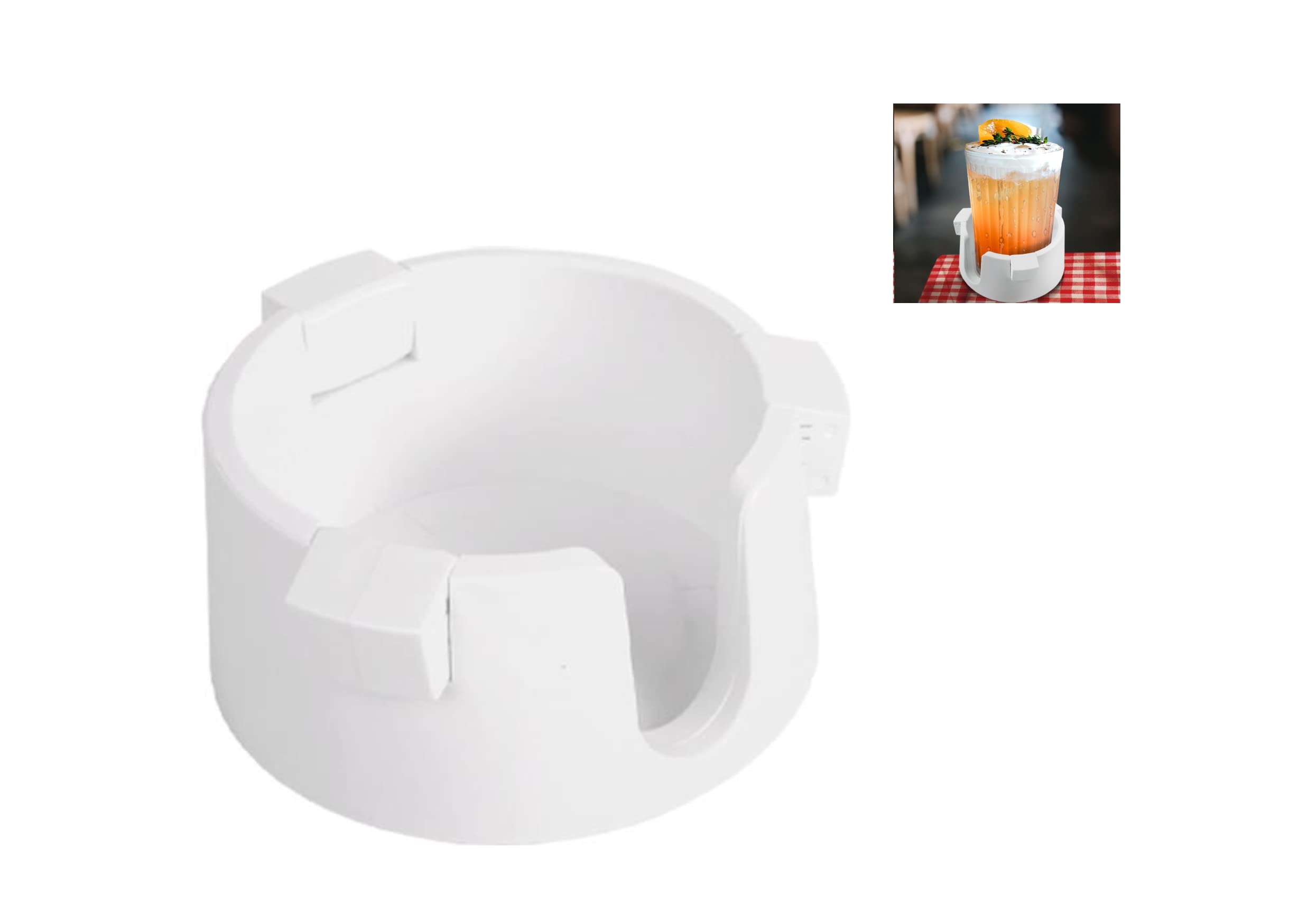 Amazon.com: Horizontal Mounting Magnetic Cup Holder, Adjustable Anti ...