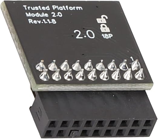 Amazon.com: TPM 2.0 Module, 18 Pin LPC Interface Encryption Security Module Independent ...
