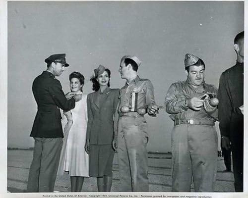 Abbott & Costello Martha Raye Keep Em Flying Original Candid 8x10 ...