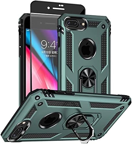 Amazon.com: Aozuoton for iPhone 8 Plus Case, iPhone 7 Plus Case with HD ...