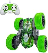 Amazon.com: Threeking RC Stunt Cars Remote Control Car Double-Sided ...