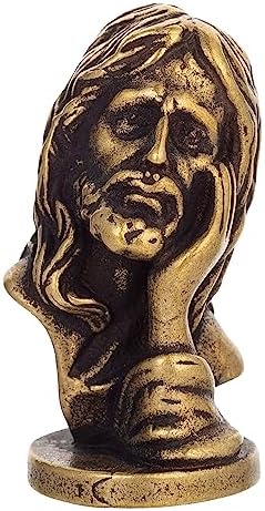 Amazon.com: FENGSHUI-CAISHEN Mini Copper Jesus Figurine - Tiny Pocket ...