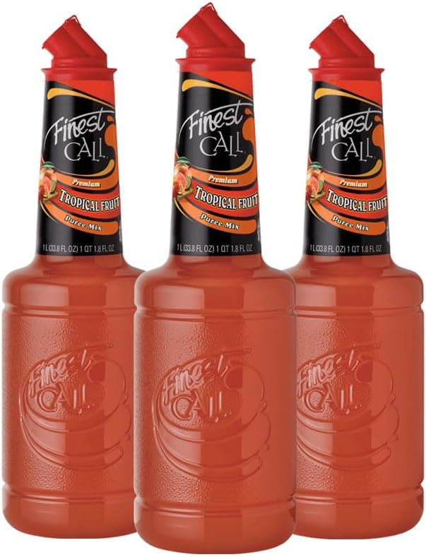 Amazon.com : Finest Call Premium Tropical Fruit Puree, 1 Liter Bottle ...