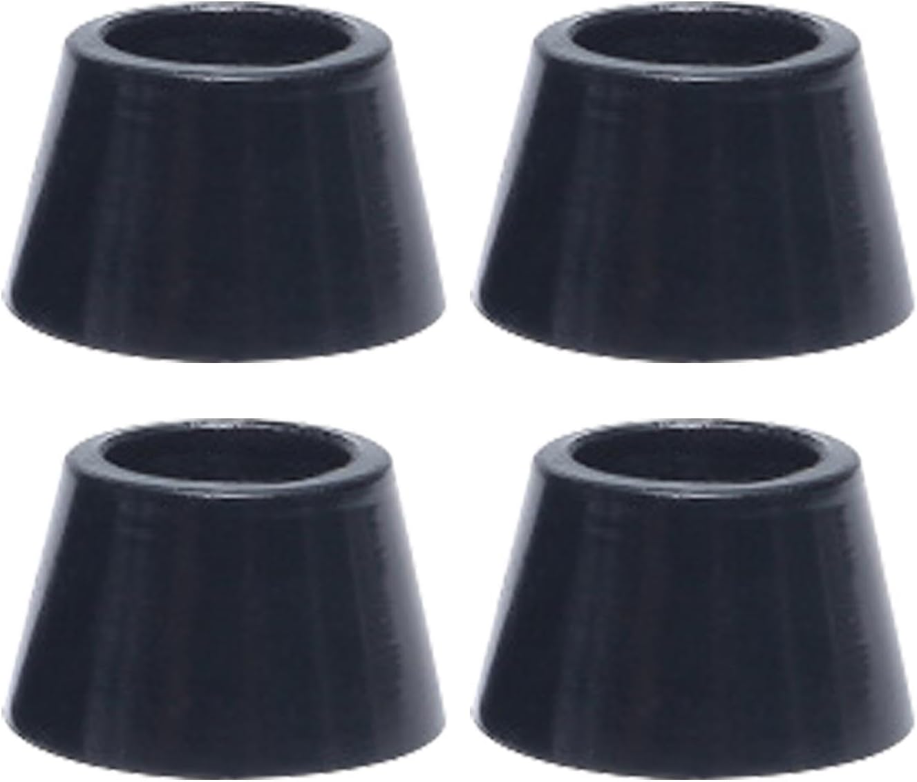 Round Rubber Feet, 4PCS Chair Leg Floor Protectors, Soft Rubber Feet ...