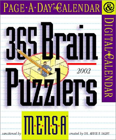 The Mensa 365 Brain Puzzlers Page-A-Day Calendar 2002: Workman ...