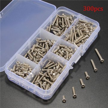 3NH® M3 Stainless Steel Button Philip Head Socket Cap Screw Assortment ...