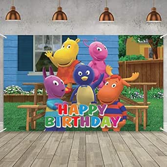 The Backyardigans Birthday Party Banner, The Backyardigans Party ...
