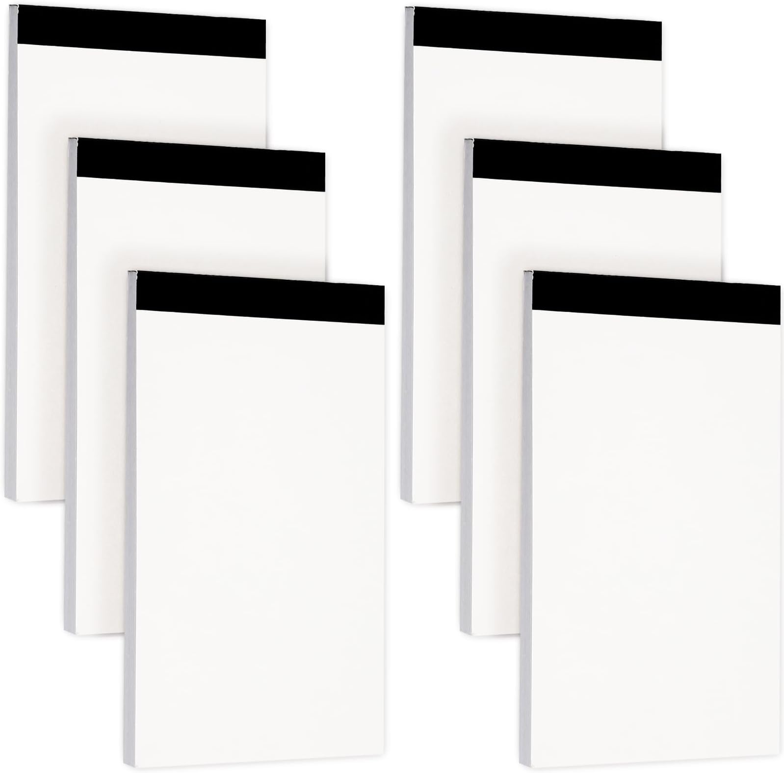 A6 note pad, plain, pack of 3, 50 sheets per pad, 80gsm FSC paper, zero ...