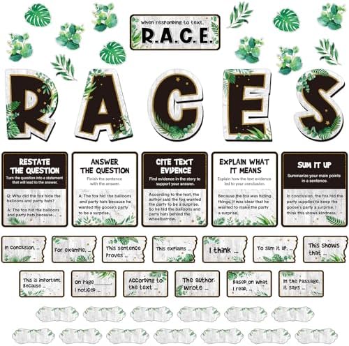 Amazon.com: Simply 124 Pcs Boho Classroom Decor Plant Themed Classroom ...