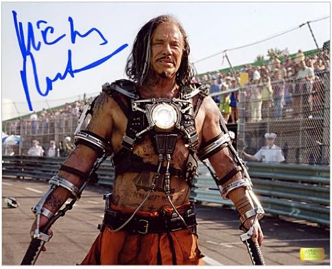 Mickey Rourke Autographed 8x10 Iron Man 2 Whiplash Photo at Amazon's ...