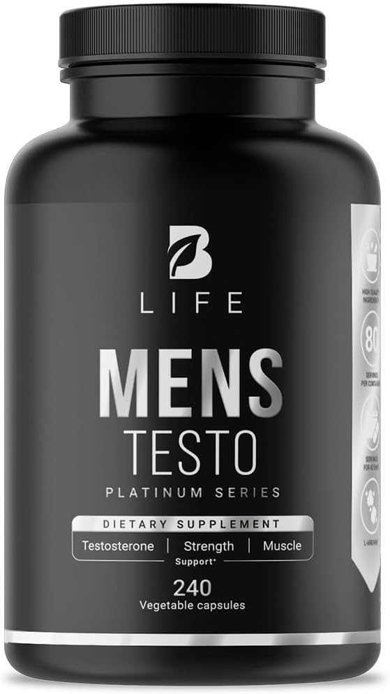 Amazon.com: Testosterone Booster for Men | 240 Caps - 80 Days | Stamina ...