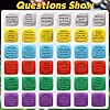 Amazon.com: Hanaive 12 Pcs Learning Conversation Cubes Social Emotional ...