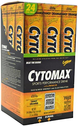 Amazon.com: Cytomax Stick Pack:tangy Orange 24-pack : Health & Household