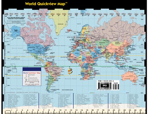 QuikView MapTM of the United States and World (PowerTools for KidsTM ...