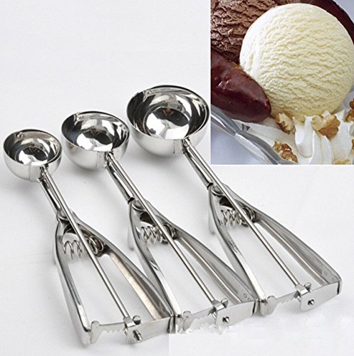 2017 New Stainless Steel Scoop stack for Ice Cream Mash Potato Food ...
