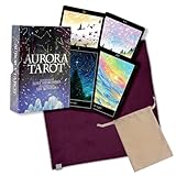 ・ブランド:Liisha・製造元:株式会社Aria・製造元/メーカー部品番号:CDK_0010-PK・【🔮セット割適用✨タロットカード＋クロス＋ポーチ🔮単品より最大740円お得！】・＜オーロラタロット＞ ✅【ジューン澁澤監修】オーロラが降り...