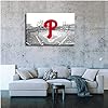 Amazon.com: Philadelphia Phillies Baseball Poster Sports Canvas Wall ...