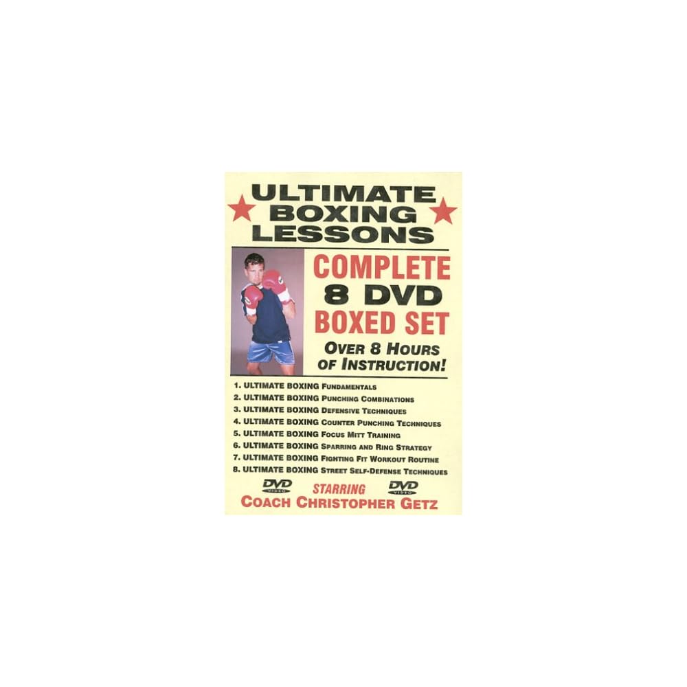 Buy 34;Ultimate Boxing Lessons COMPLETE Starring Boxing Coach ...