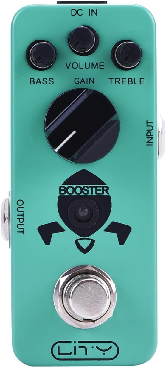 Amazon.com: VSN Guitar Booster Effect Pedal Clean Boost Effects Pedals ...