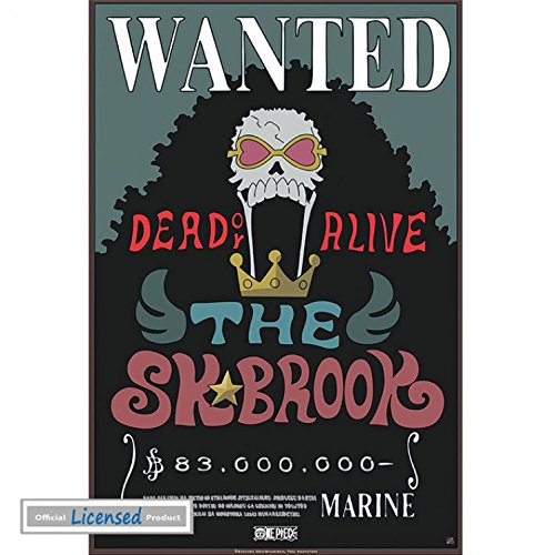 One Piece Wanted The SK Brook Poster