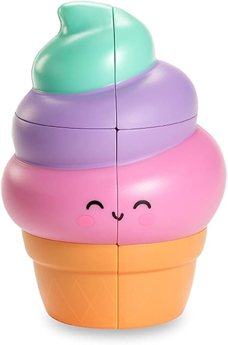 Amazon.com: TOP TRENZ Pop Fidgety Fidget Cube-Dini - Ice Cream Cone ...
