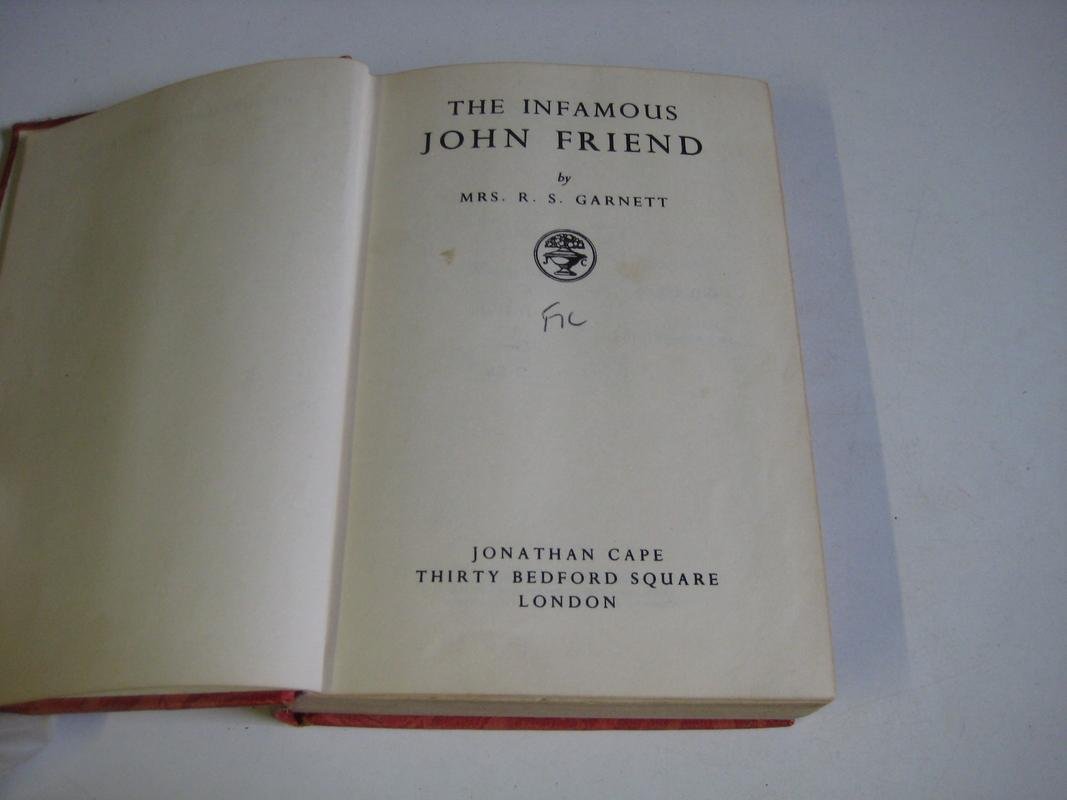 The infamous John Friend: Amazon.co.uk: Martha Garnett: Books