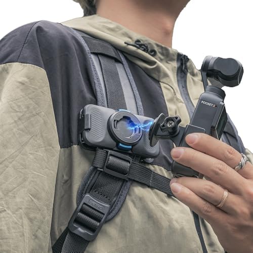 Amazon.com: SKEZN Magnetic Backpack Strap Clip Mount, Quick Clip Mount ...