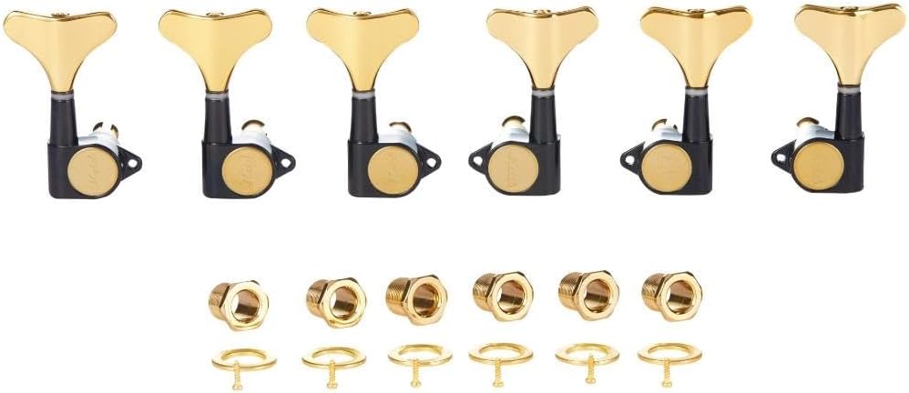 Amazon.com: KAISH 6 String 3R3L 18:1 Sealed Bass Tuners Bass Guitar ...