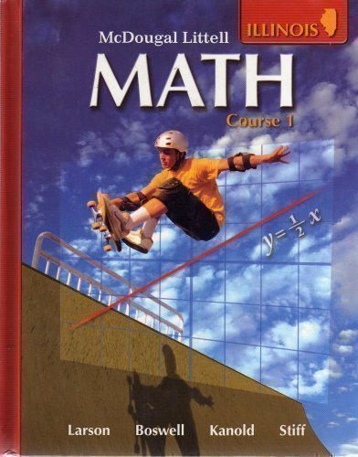 McDougal Littell Math: Student Edition Course 1 2008: MCDOUGAL LITTEL ...