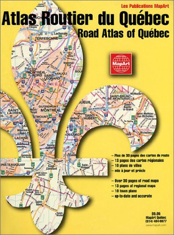 Quebec Road Atlas (Mapart's Provincial Atlas): Cartes Map Art ...