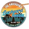 Amazon.com: Personalized Backyard Paradise Sign, Patio Sign, Wall Decor ...