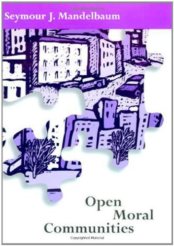 Amazon.com: Open Moral Communities: 9780262133654: Mandelbaum, Seymour ...