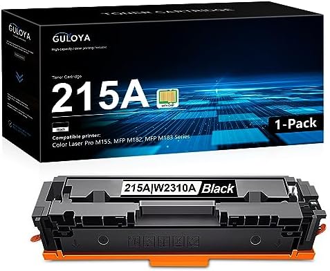 Amazon.com: 215A Black Toner Cartridge with Chip (1-Pack) | Replacement ...