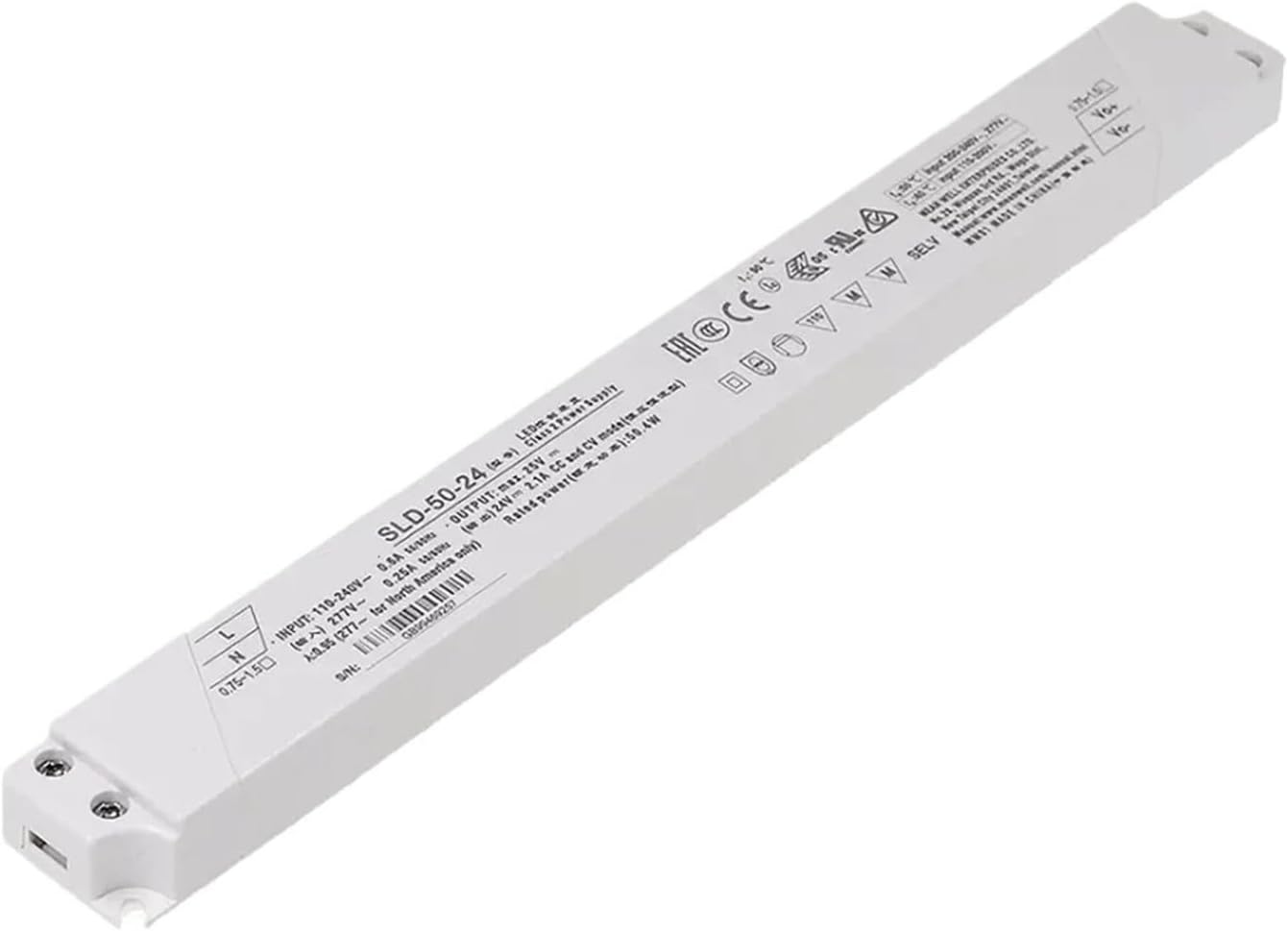 50W Constant Power Mode LED Driver SLD-50-12 12V SLD-50-24 24V SLD-50 ...