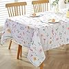 Amazon.com: MATIRUG Spring Floral Table Cloths for Rectangle Tables ...