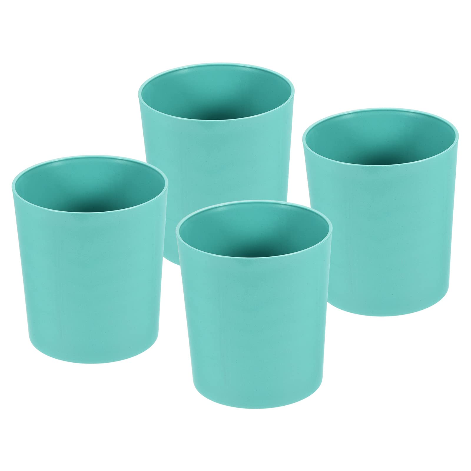 Amazon.com : PATIKIL 4 Inch Plastic Plant Pot, 4 Pack Round Flower ...