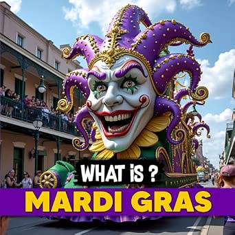 Amazon.co.jp: What is Mardi Gras? A Fun and Educational Kids' Book ...