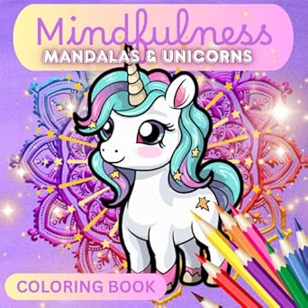 Amazon.com: Mindfulness MANDALAS & UNICORNS (Coloring Book): Bold and ...