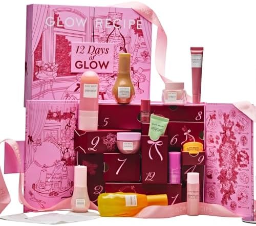 Amazon.com: Glow Recipe 12 Days of Glow Advent Calendar - Limited ...