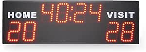 Amazon.com: Large Outdoor Portable Light-Weighted LED Scoreboard ...