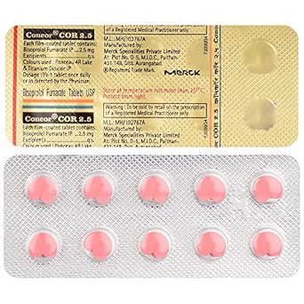 Concor Cor 2.5 - Strip of 10 Tablets : Amazon.in: Fashion