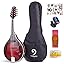 Amazon.com: Vangoa A Style Mandolin Musical Instrument Sunburst, 8 ...