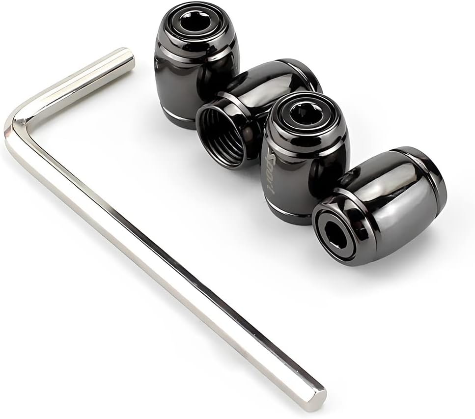 Amazon.com: Sport Bullet Tire Valve Stem Caps, 4PCS Aluminum Wheel ...